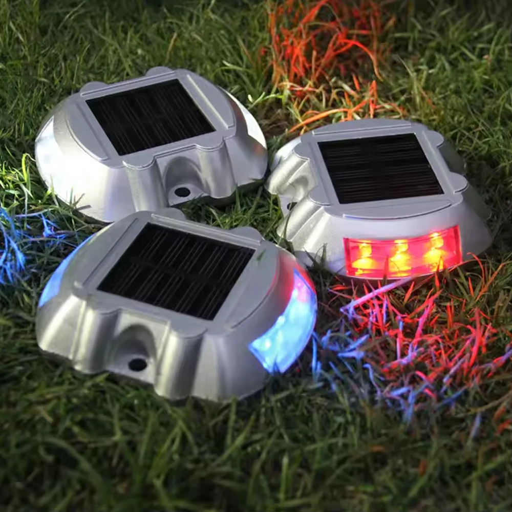 Luz LED impermeable IP68 con energía Solar para carretera, luz ...