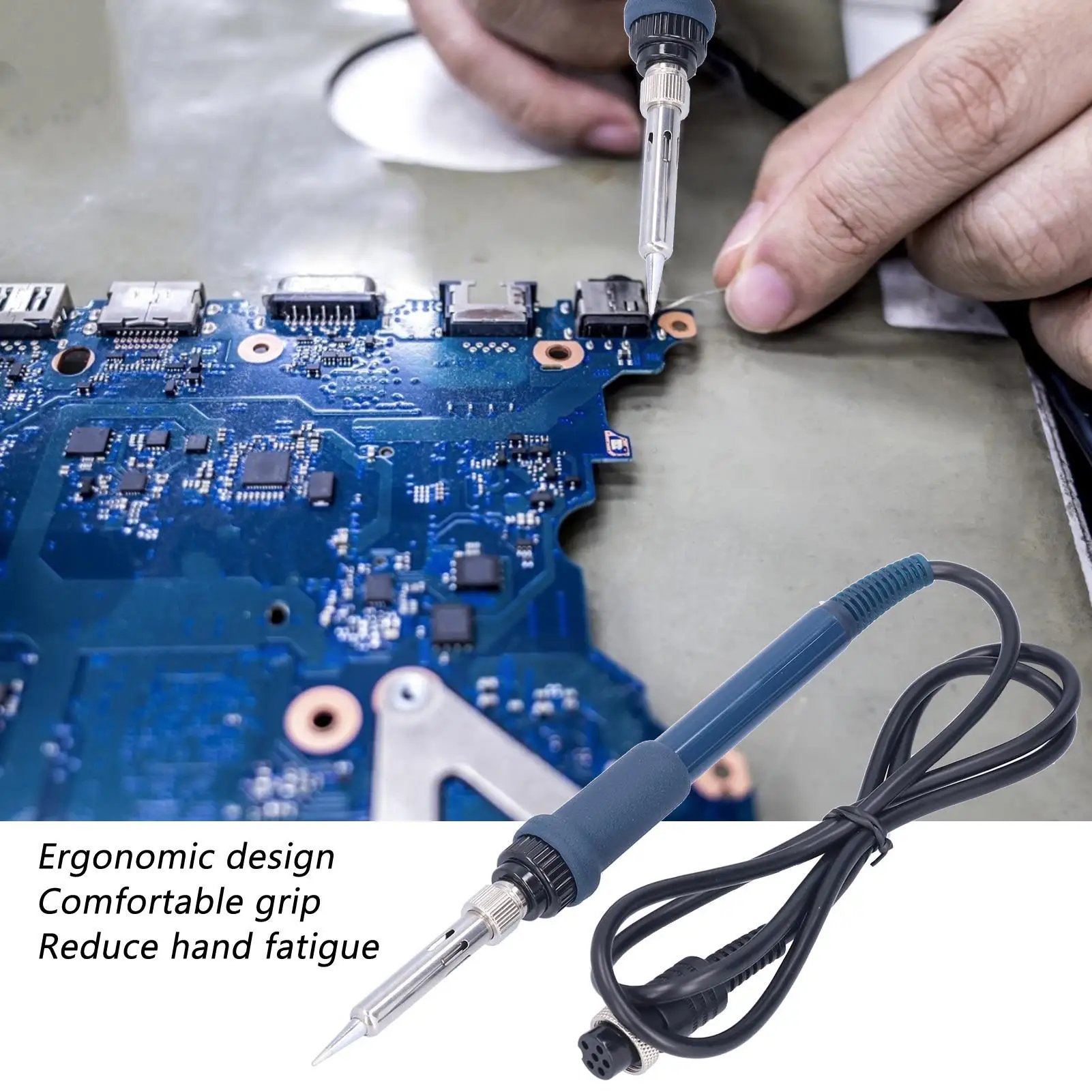 Replacement Soldering Iron Handle 60W 26V DC Soldering Iron Handle ...