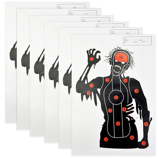 Printable Airsoft Zombie Targets