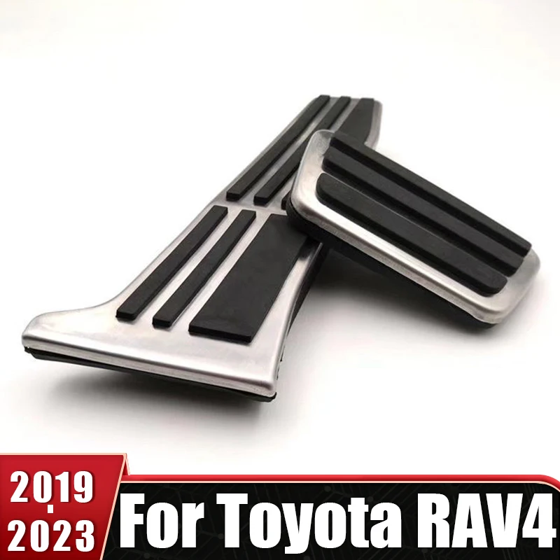 Foot-Fuel-Brake-Pedal-Cover-For-Toyota-RAV4-RAV-4-Camry-70-XV70-Harrier ...