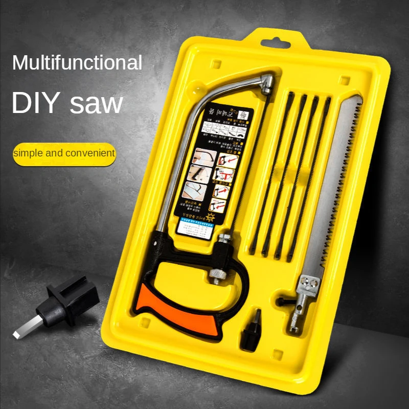 8 In 1 DIY Magic Saw Hacksaw Model Saw Hand Saw Hacksaw Frame Mini ...