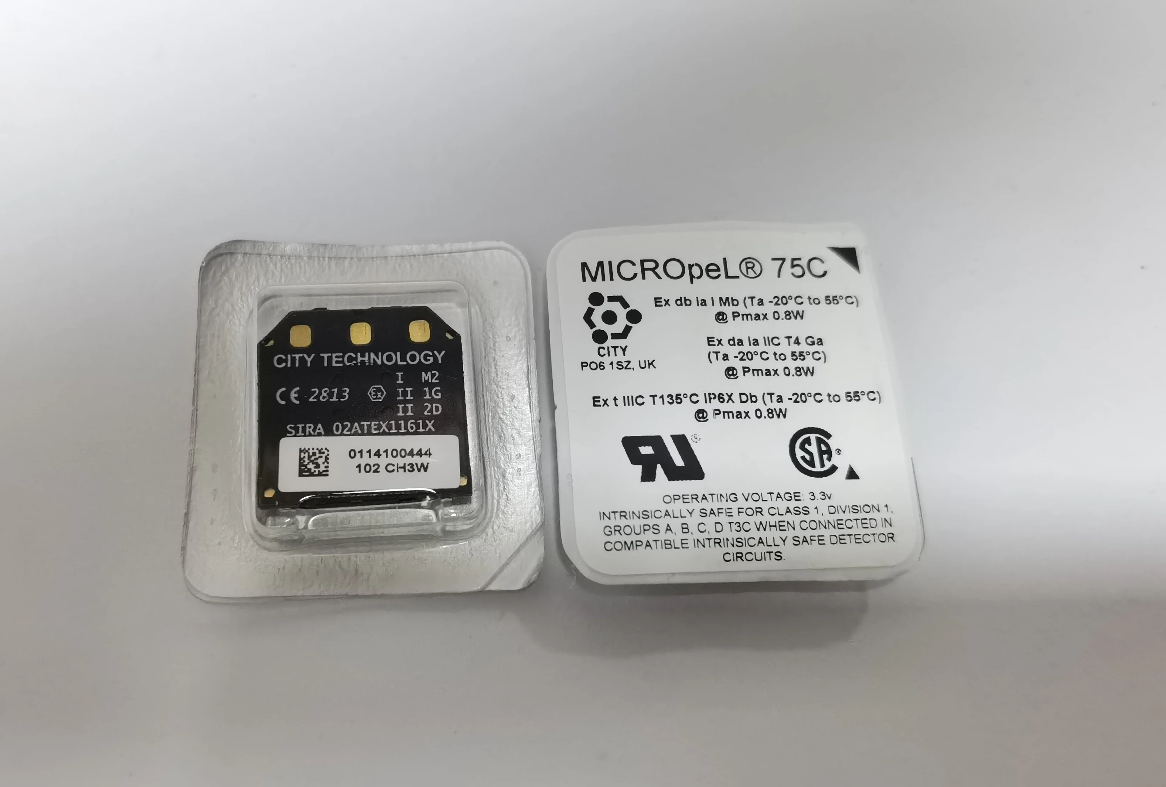 CITY-O2-4OXV-CO-H2S-LEL-MICROceL-CF-MICROcel-HS-MICROpel-75C ...