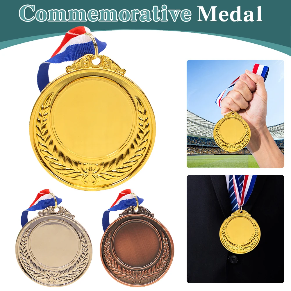 5-2cm-Gold-Silver-Bronze-Medal-Class-Rewards-with-Neck-Ribbon ...