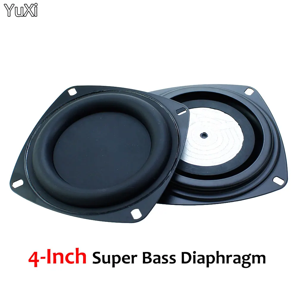 1PCS Super Bass Diaphragm 4 inch Woofer Radiator Bass Passive Speaker 4 ...