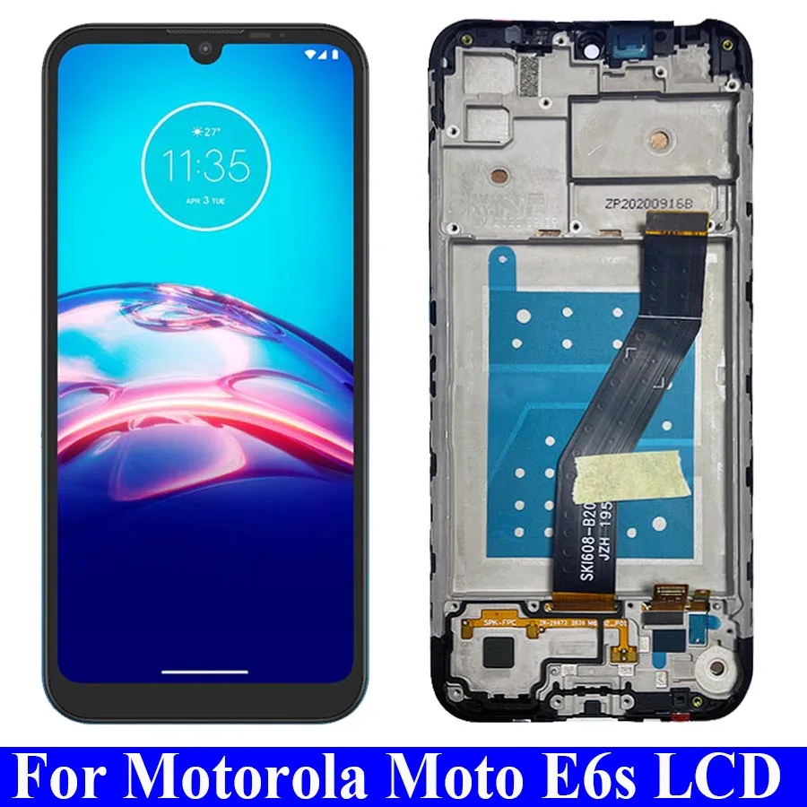 Tela-LCD-sens-vel-ao-toque-para-motorola-moto-e6s-original-montagem ...
