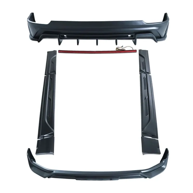 Car-Accessories-Parts-Front-Bumper-Lip-Side-Skirts-Aprons-Plitter ...