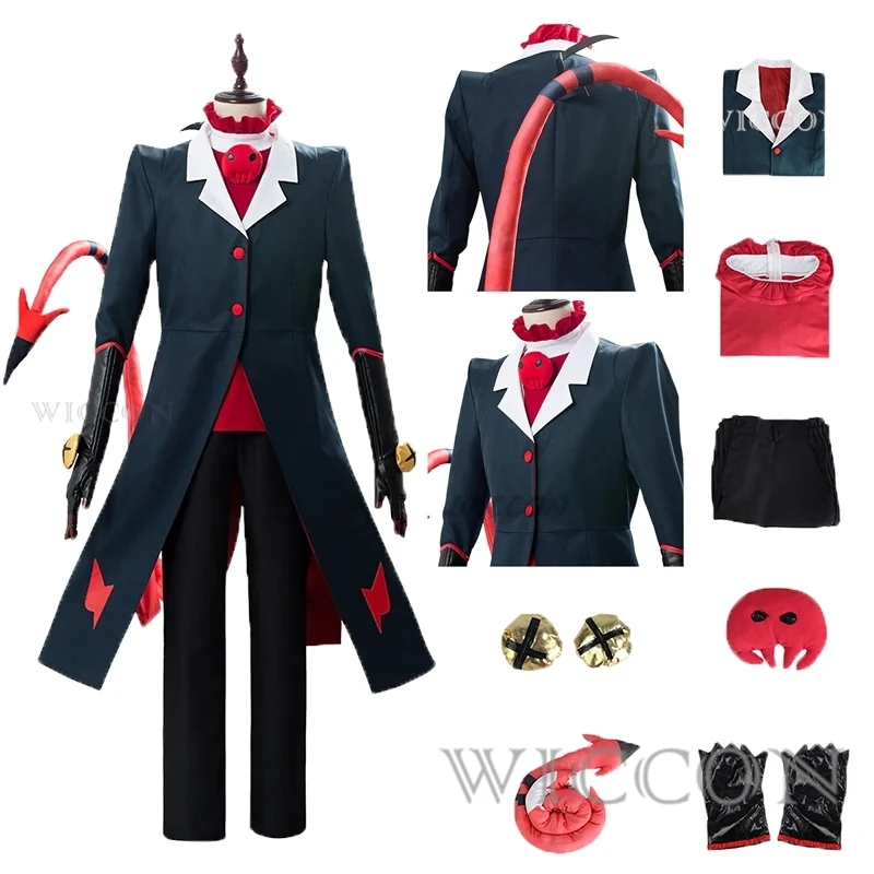 Helluva Boss Blitzo Cosplay With Tail Hazbin Anime Hotel Cosplay ...