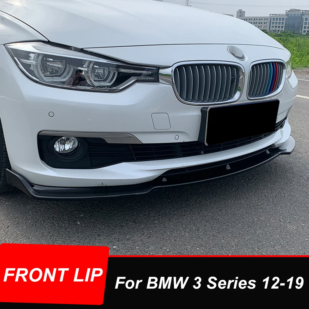 For-BMW-3-Series-F30-F35-Standard-2012-2019-Car-Front-Bumper-Splitter ...