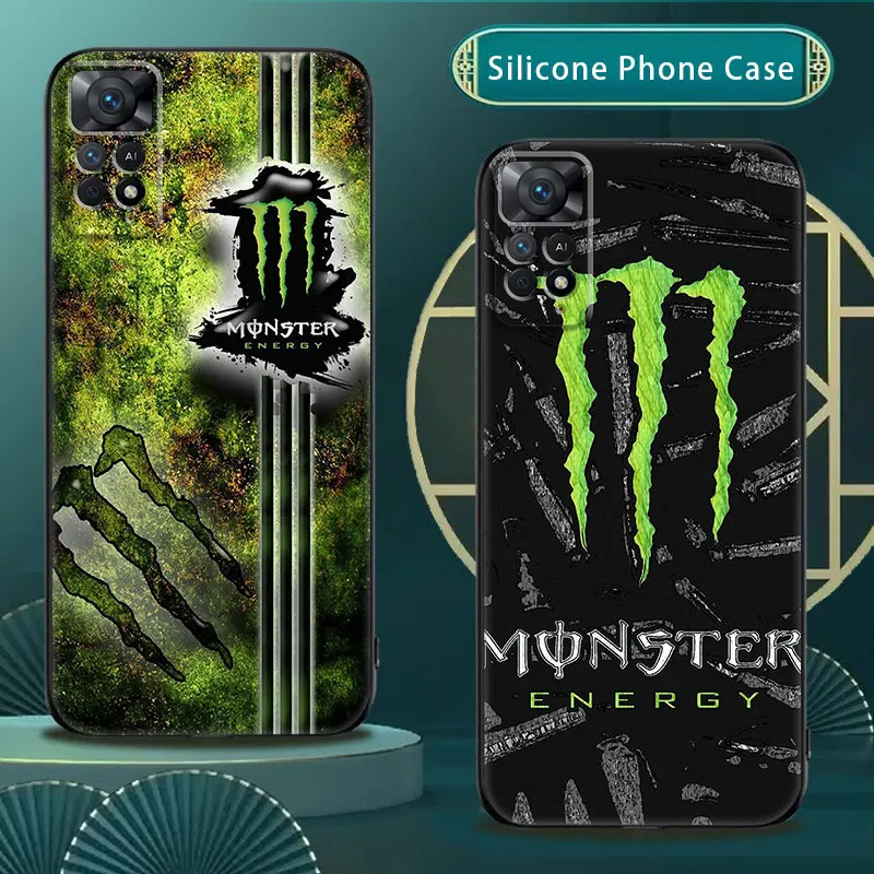 Coque-de-t-l-phone-Monster-Energy-coque-en-silicone-pour-Redmi-Note-11 ...