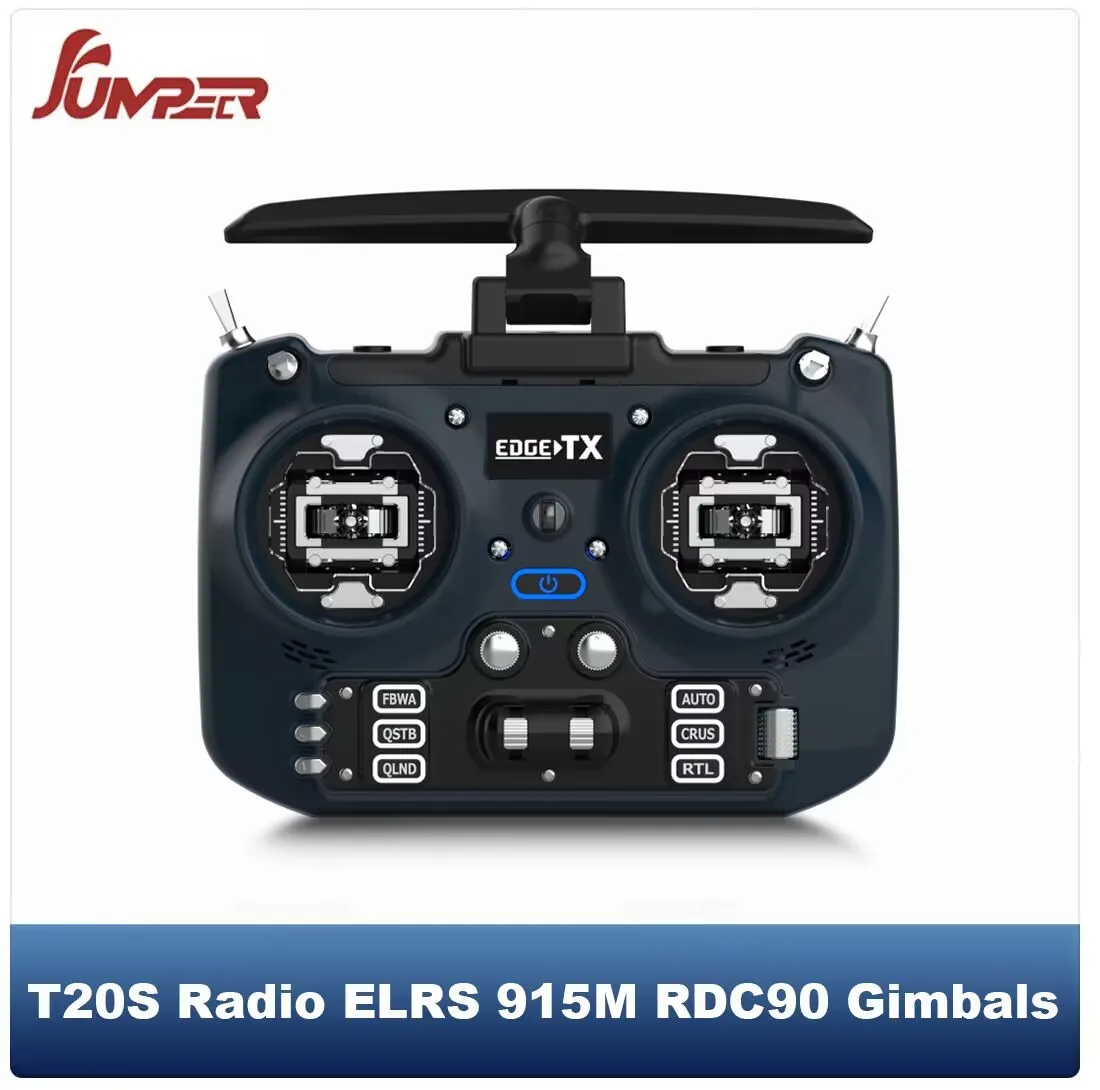 New Jumper T20S T20 ELRS 2.4G 915MHz 1W RDC90 HALL VS-M Full Size Radio Remote Control Edgetx