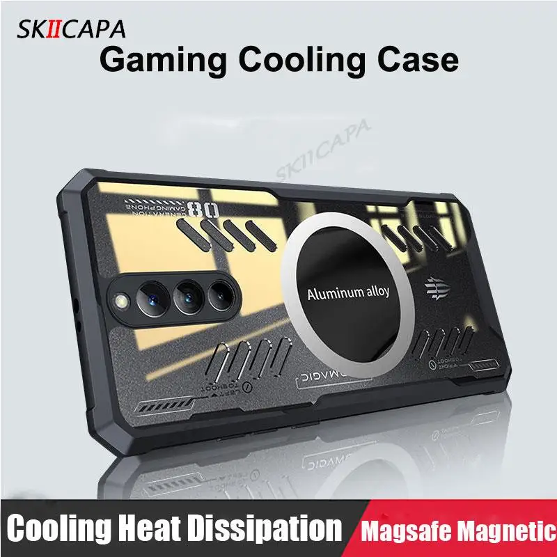 For-Magsafe-Magnetic-Case-For-Red-Magic-8-Pro-Plus-Cooling-Heat ...