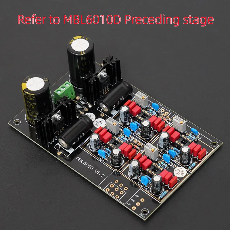 Brzhifi Clone Mbl6010d Circuit Preamplifier Kit And Finished Board Are Compatible With Alps27 ...