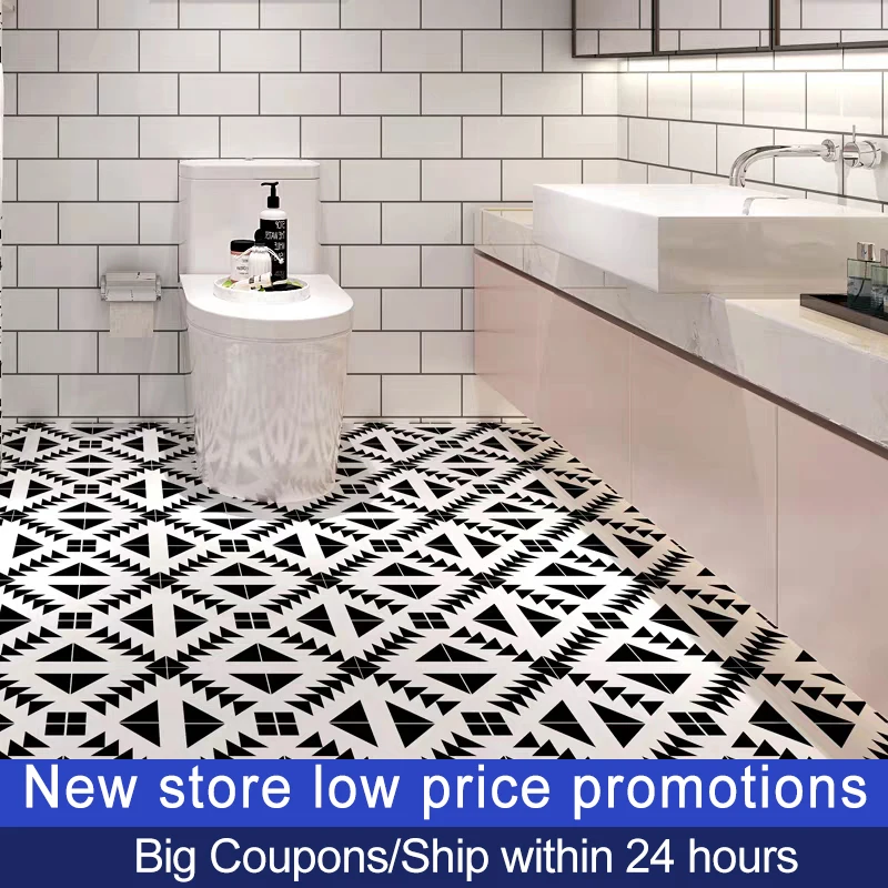 5m Pvc Waterproof Floor Sticker Self-adhesive Thicken Wall Sticker Non ...