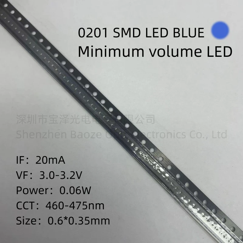 0201 SMD LED BLUE Smallest volume lamp beads| | - AliExpress