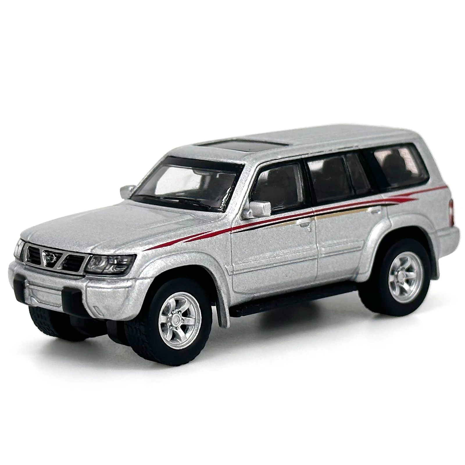 1:64 Scale Paudi Nissan Patrol 1998 Y61 Diecast Model Miniature Toy Car ...
