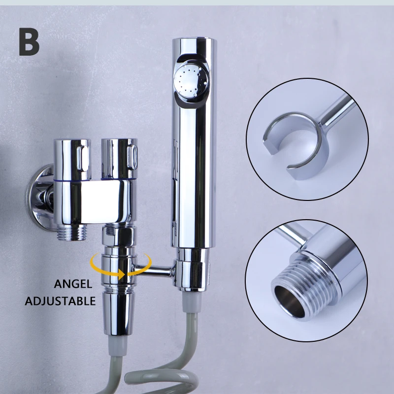 Bidet,Pulvérisateur de Bidet mixte en laiton pour placard de toilette ...