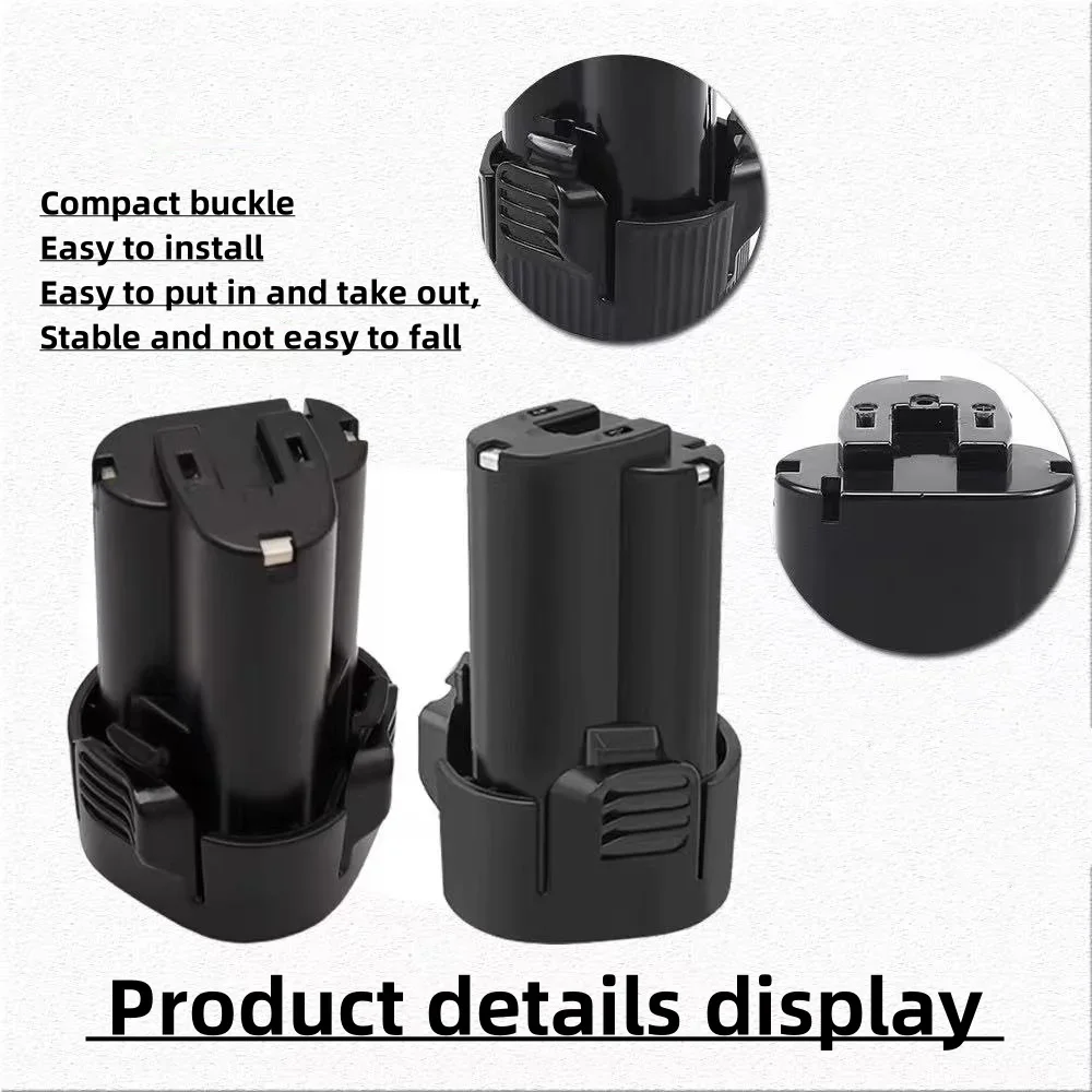 The best 4000mAh 10.8V/12V Li-ion Rechargeable Battery for Makita ...