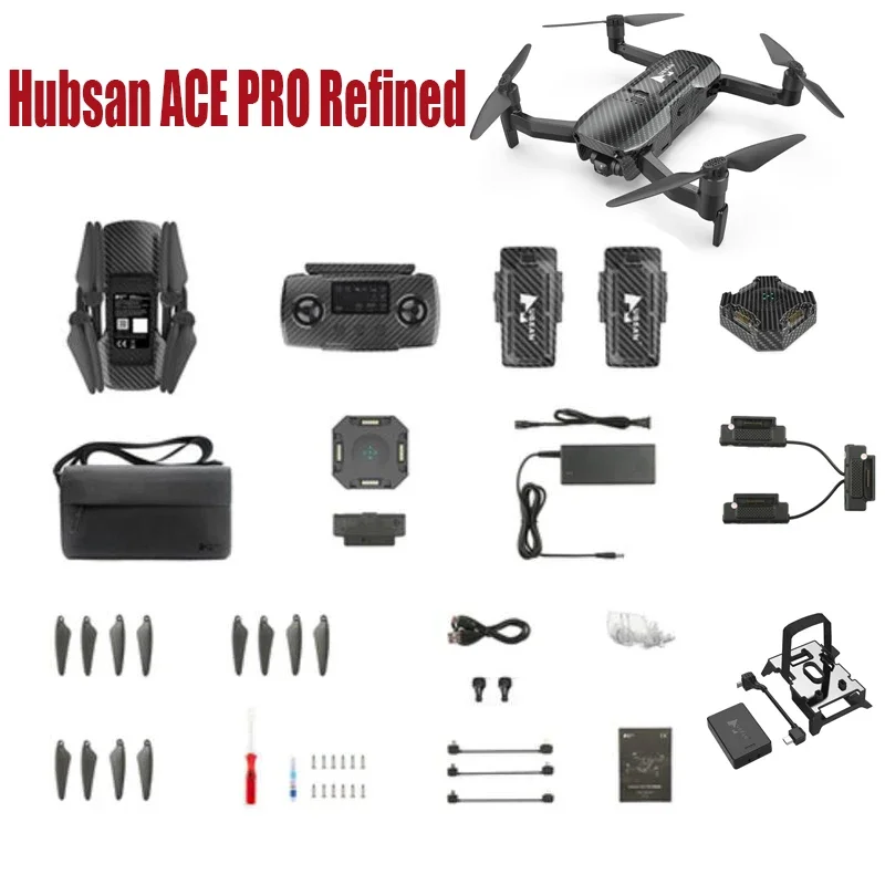 Hubsan-ACE-SE-PRO-REFINED-RC-Drone-Parts-h-lices-Blade-Bag-Charger ...