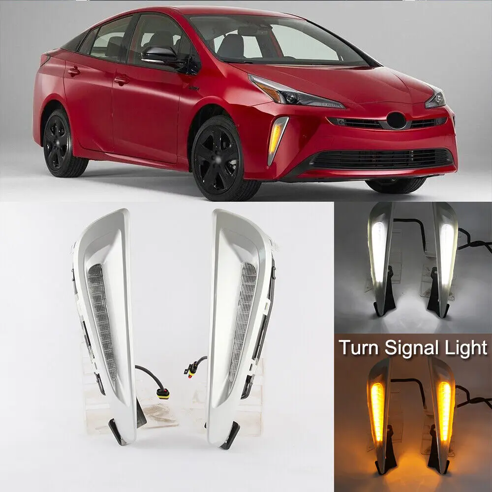 LED-DRL-Daytime-Running-Light-Fog-Lamp-Assembly-For-Toyota-Prius-2019 ...
