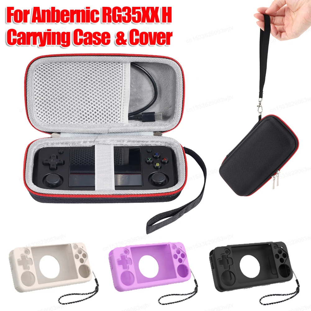 Hard Carrying Case for Anbernic RG35XX H/RG353M Shockproof Retro Game ...