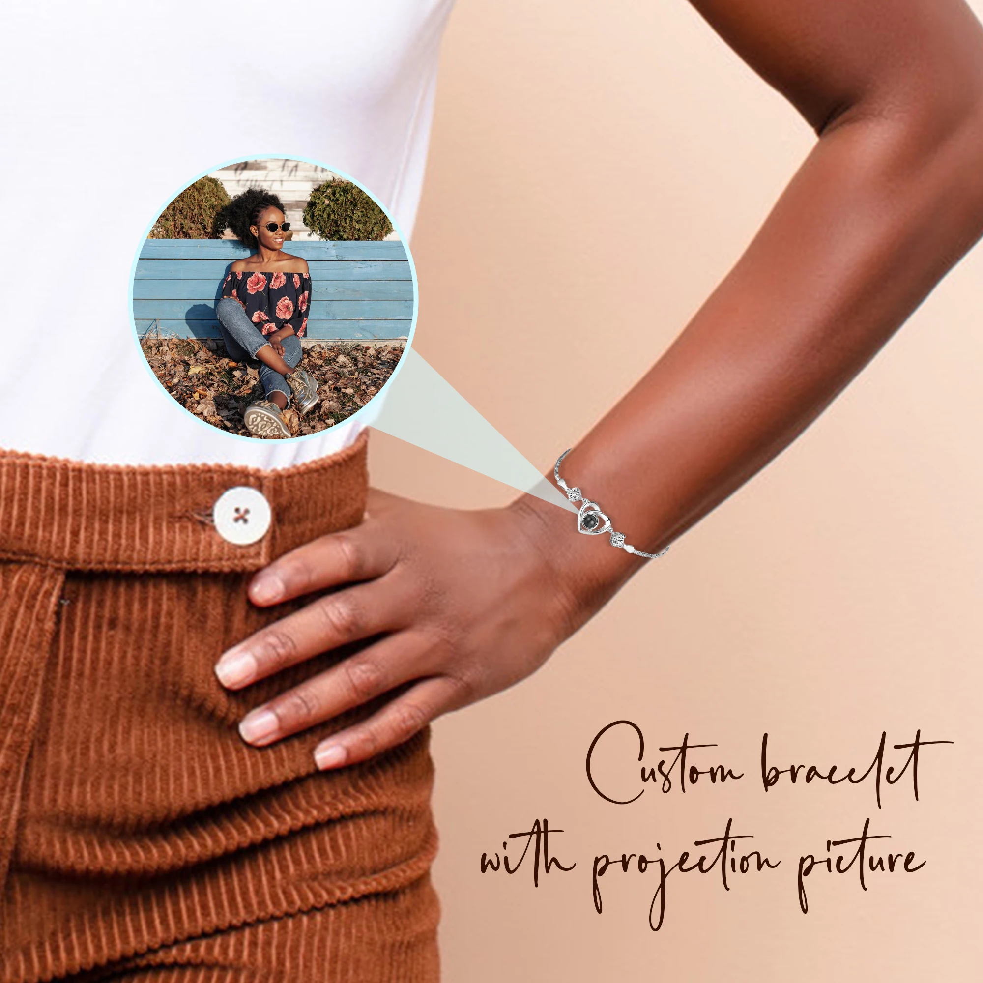 Custom-Projection-Bracelet-with-Picture-Inside-HD-Printed-Bracelets ...