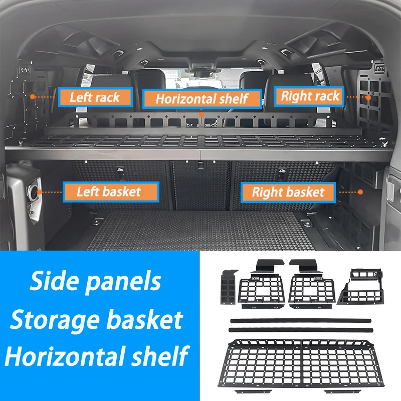 CGZ Molle Panels For Land Rover Defender 2020-2025 Trunk Extension Rack ...