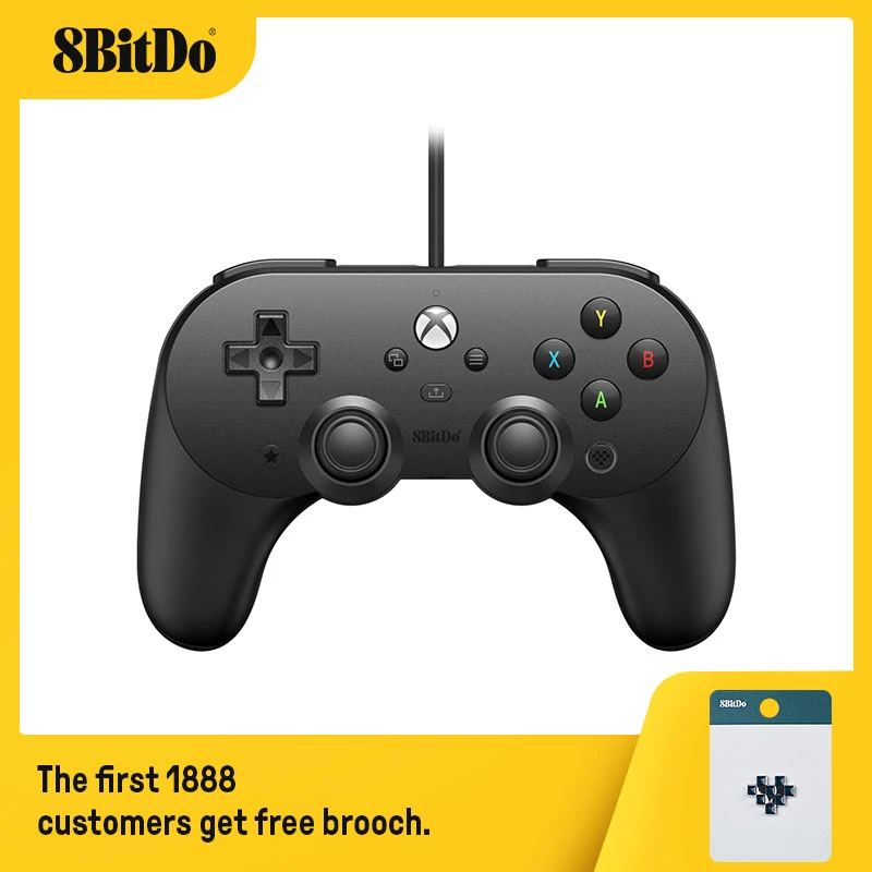 8bitdo - Pro 2 Wired Controller For Xbox Series, Series S, X, Xbox One ...