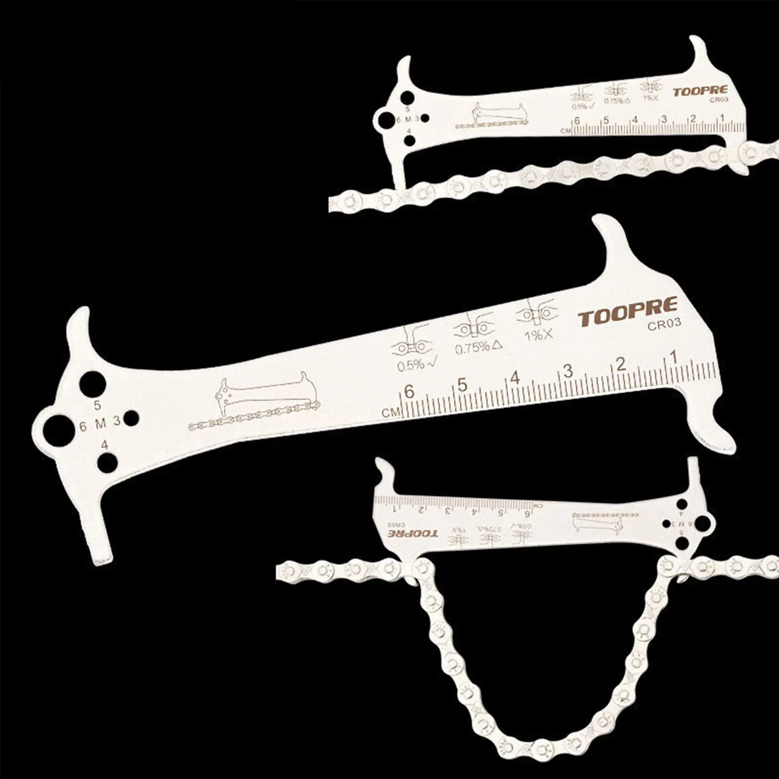 Chains Measurement Ruler Chains Repair Kit Universal for Regular ...