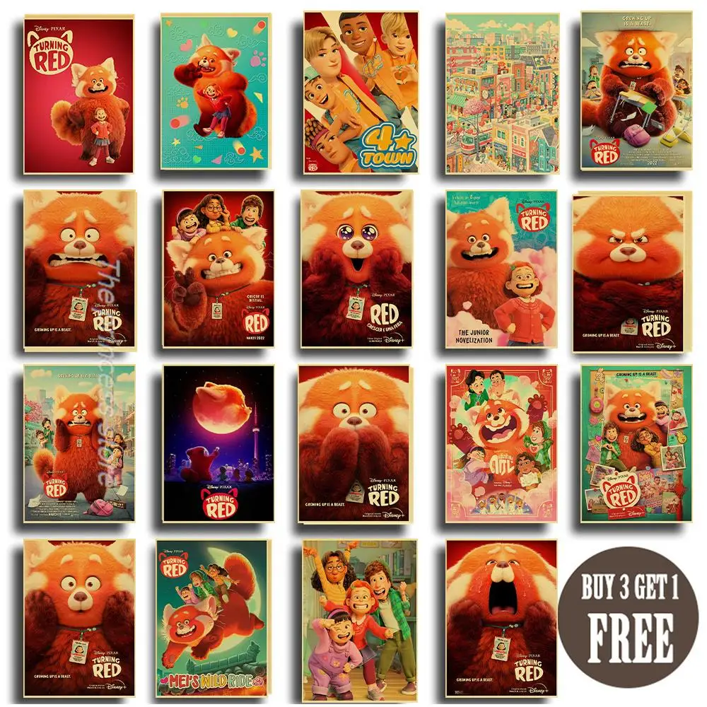 Red Disney Characters