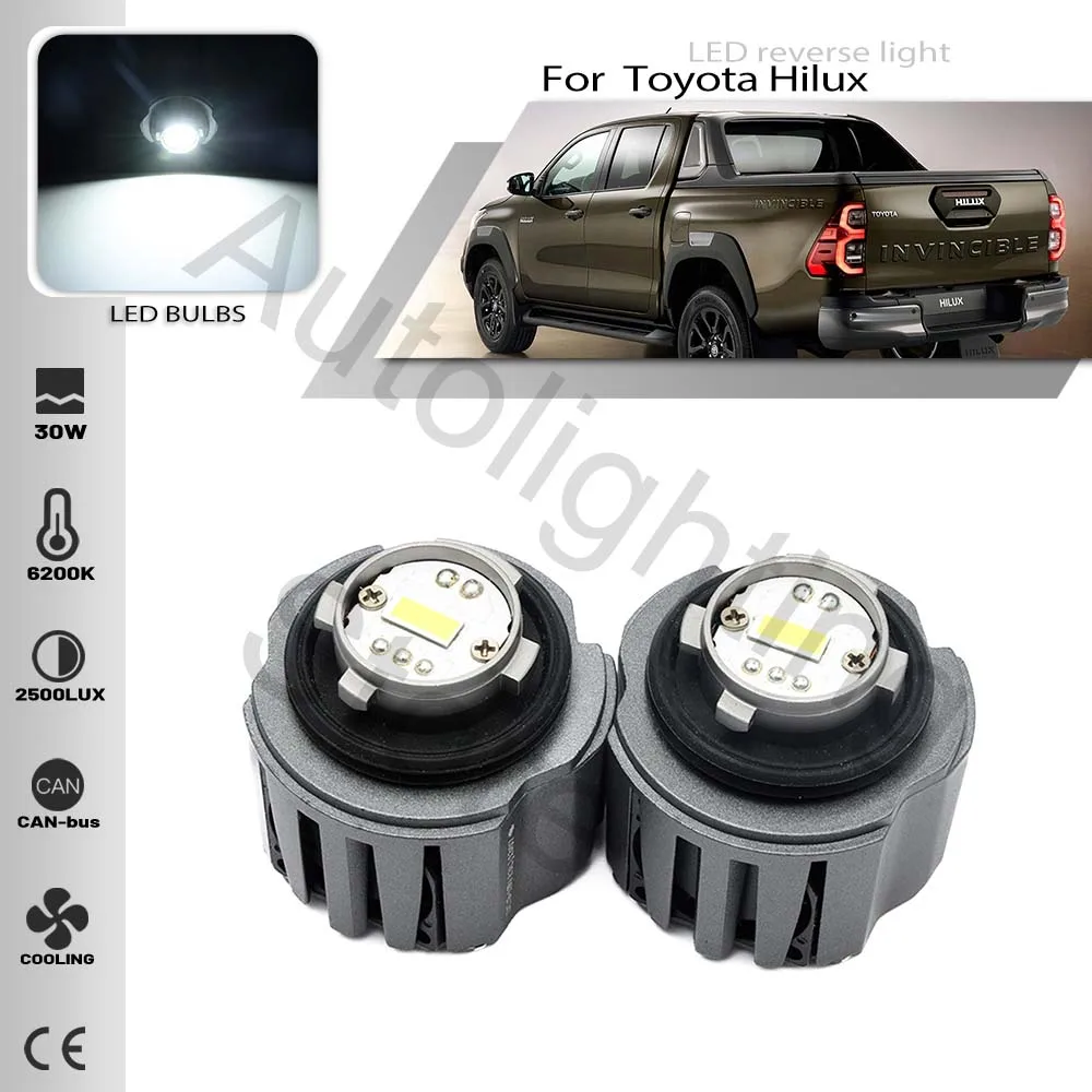2pc LED LW5B Bulbs for Toyota Hilux 2020+ Yaris Cross Yaris IV XP210 Corolla E210 car backup ...