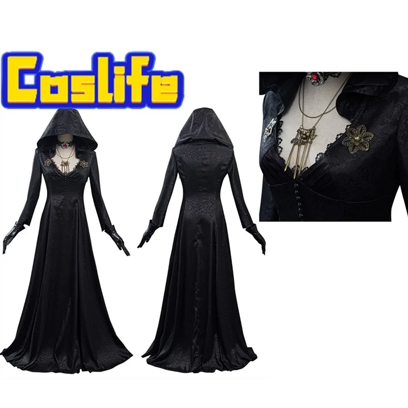 Disfraz de monja para mujer adulta, mono con capucha, diadema, collar ...