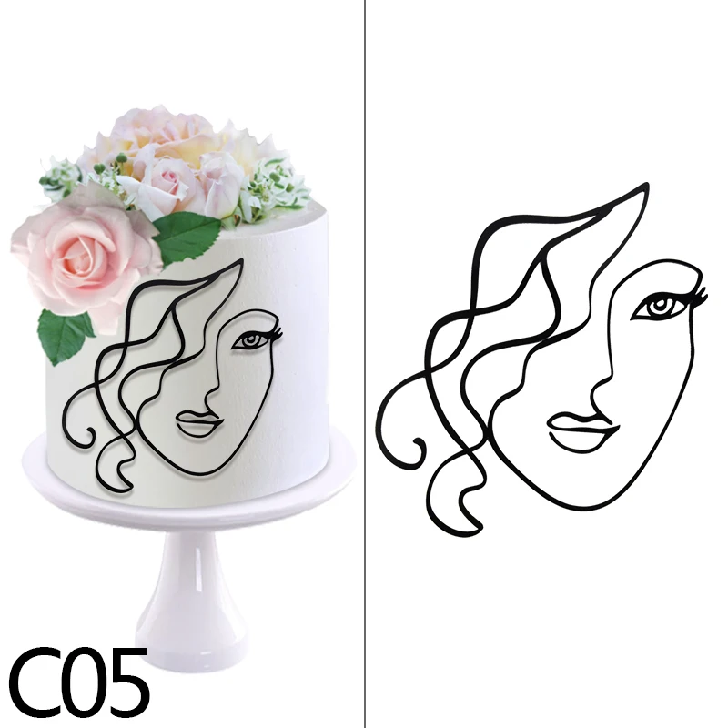 Artist Cake Topper