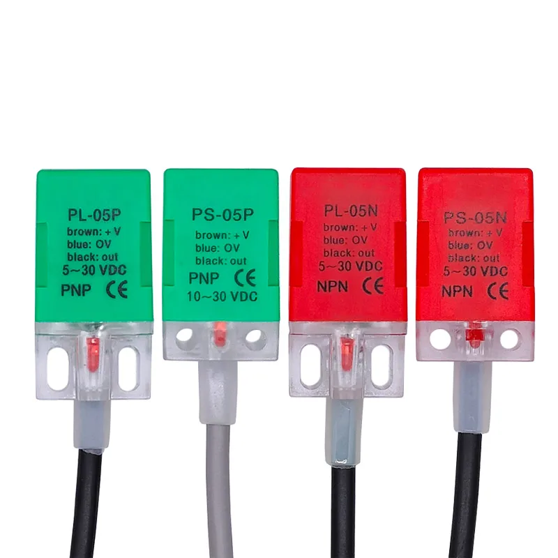 PL-05N PL-05P PS-05N Inductive Proximity Switch Square plastic sensor ...