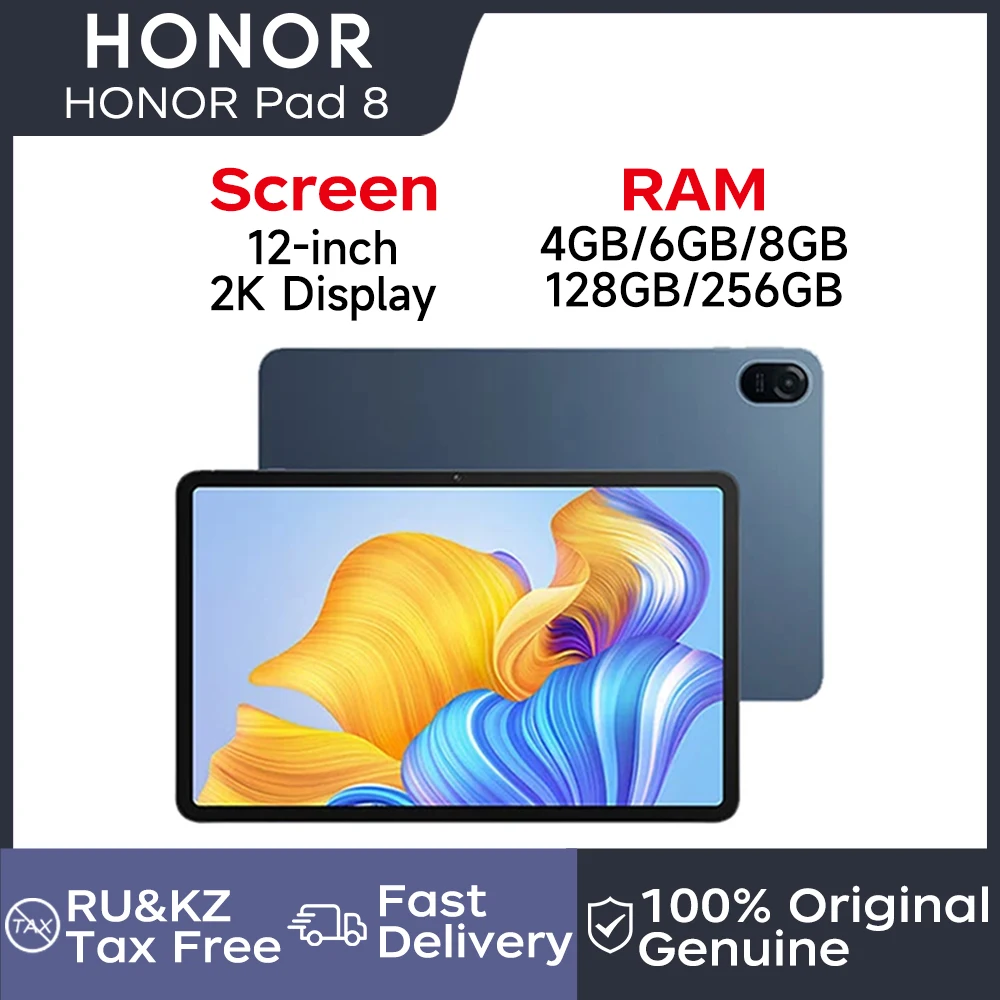 HONOR-Tablet-HONOR-Pad-8-12-inch-2K-Screen-Qualcomm-Snapdragon-680-Core ...