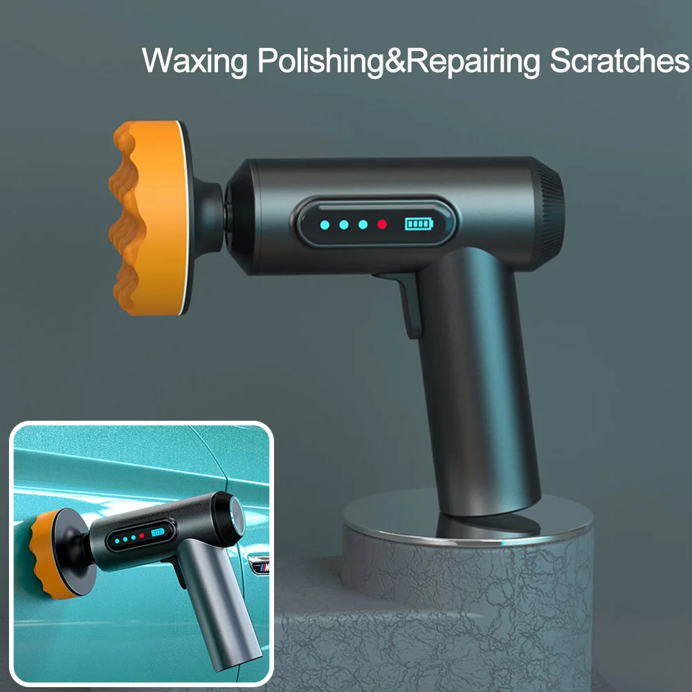 Wireless-Car-Polisher-2000rpm-Cordless-Electric-Polishing-Machine-Wax ...
