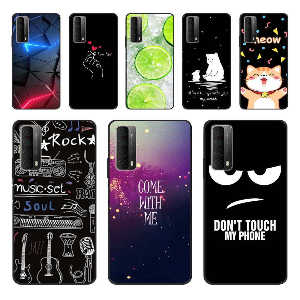 For-Huawei-P-Smart-2021-Case-PPA-LX2-Soft-Slim-Cute-Silicone-Phone ...