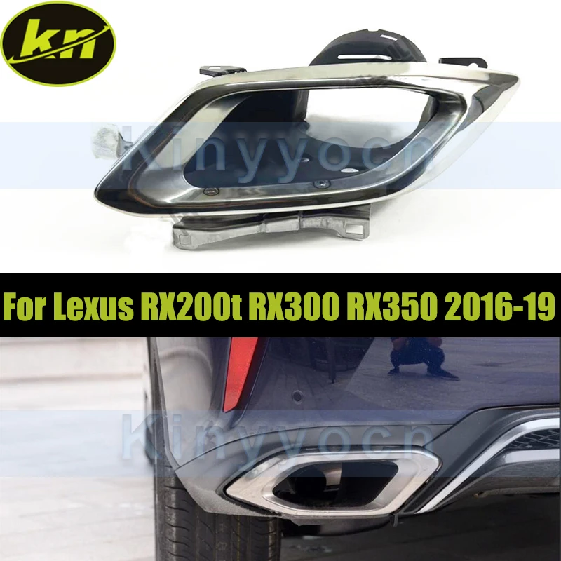 Stainless-Steel-Tail-Exhaust-Pipe-Tip-For-Lexus-RX200t-RX300-RX350-2016 ...