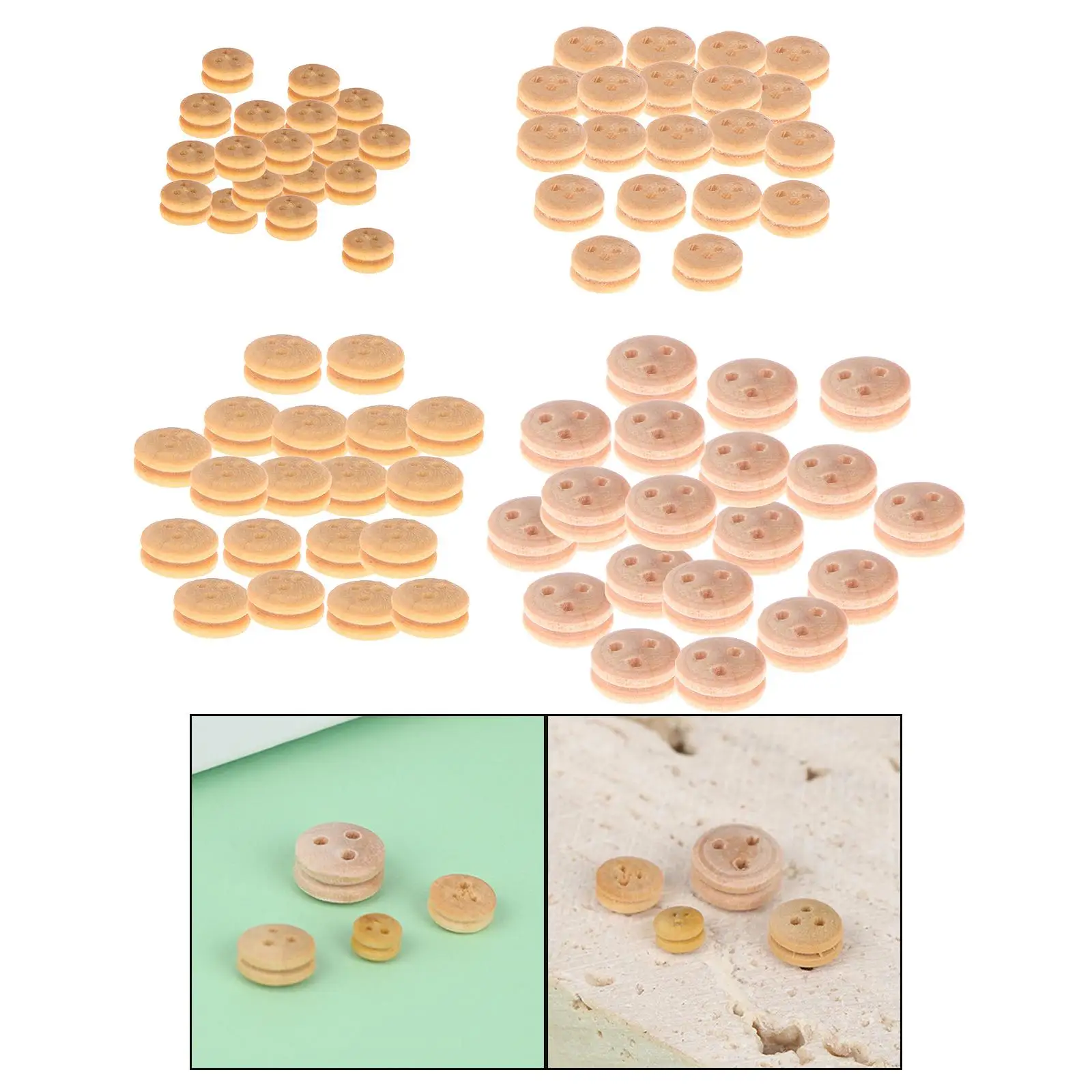 20 Pieces Pulley Blocks Model Ship Fittings DIY Ship Assembly Supplies ...