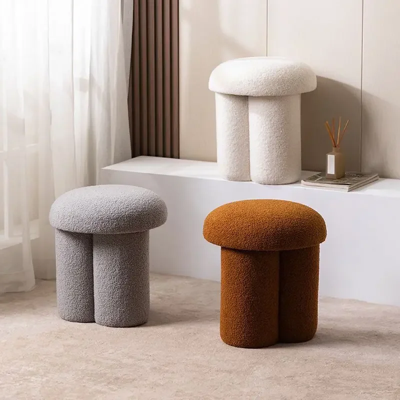 Feature-Special-shaped-Shoe-Changing-Stool-Light-Luxury-Makeup-Stools ...