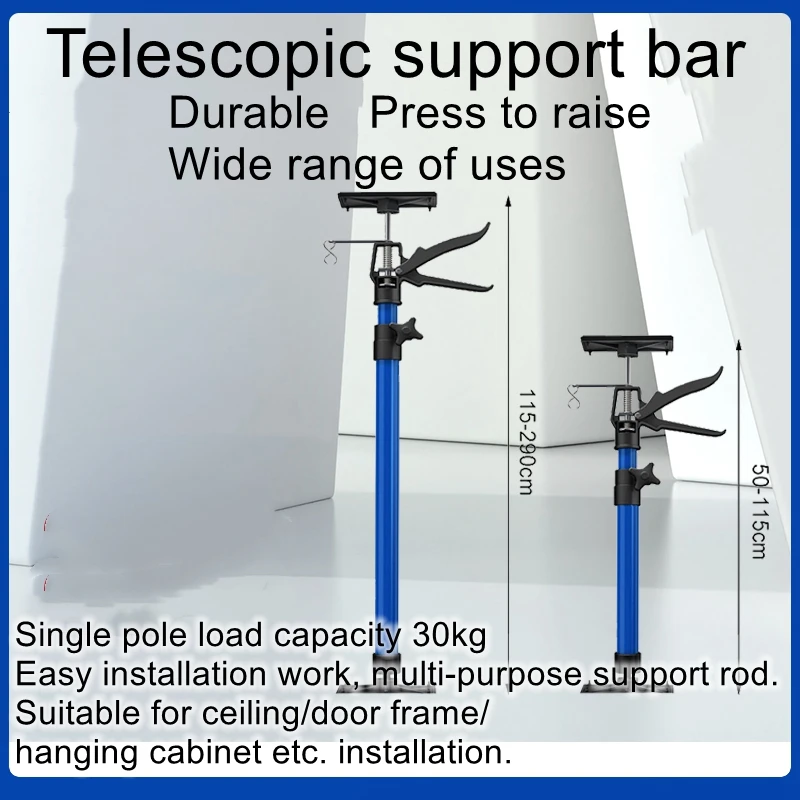 Woodworking Telescopic Support Rod Hanging Cabinet Wood Ceiling Door ...