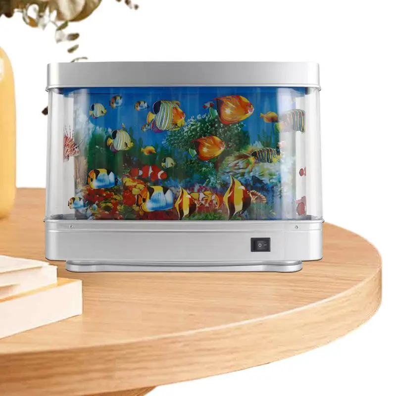 Fish-Lamps-For-Kids-Tropical-Fish-Lamp-Aquarium-Artificial-Fish-Night ...