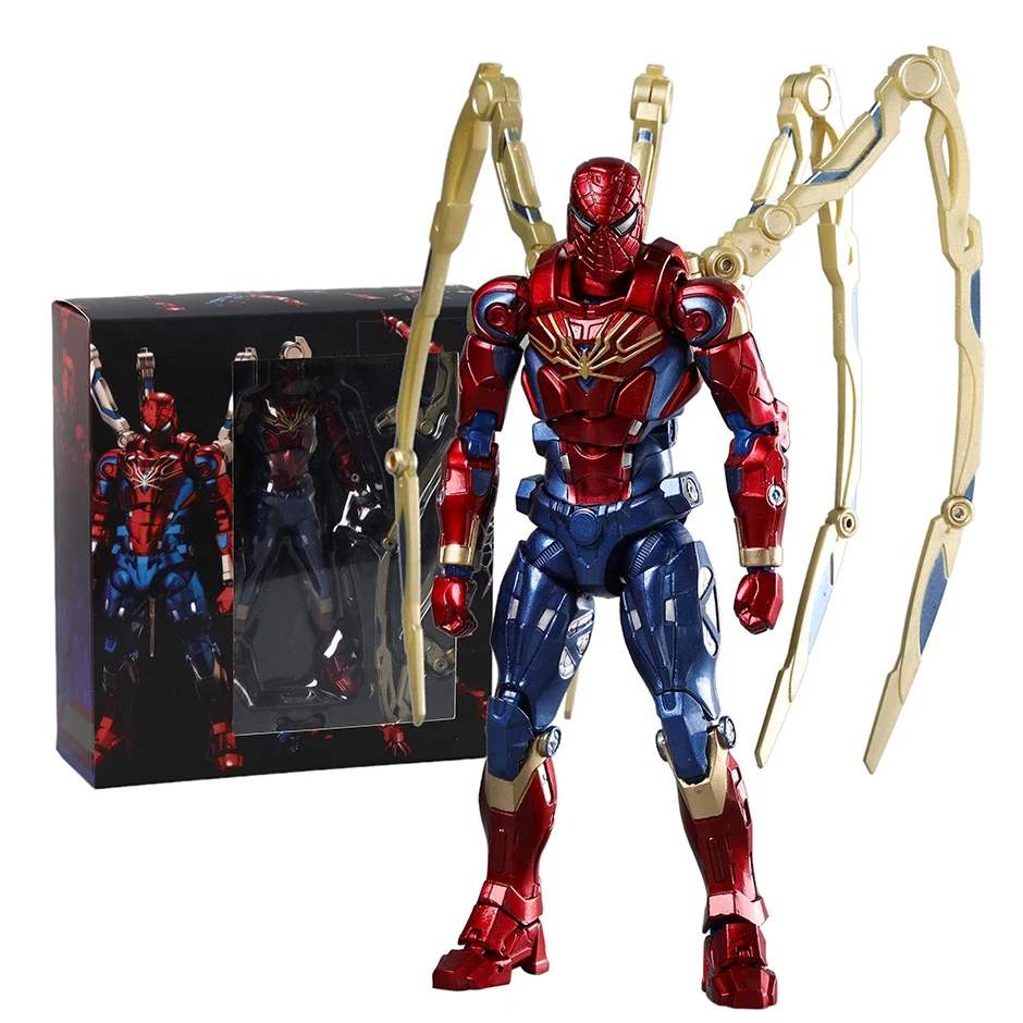 Sentinel-Fighting-Armor-Iron-Spider-Man-PVC-Action-Figure-Model-Toys ...