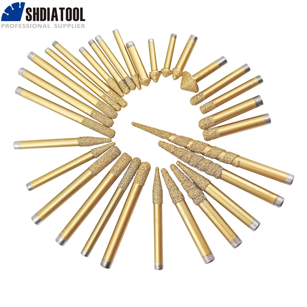 SHDIATOOL-1pc-CNC-Diamond-Engraving-Bits-Carving-Granite-Stone-Marble ...