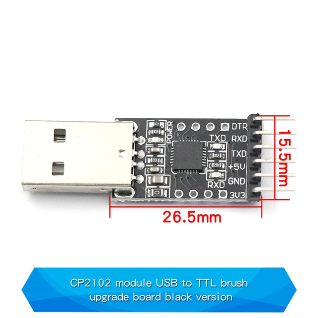 1PCS CP2102 USB to UART TTL Module Upgrade Board UBS to Serial Port STC ...
