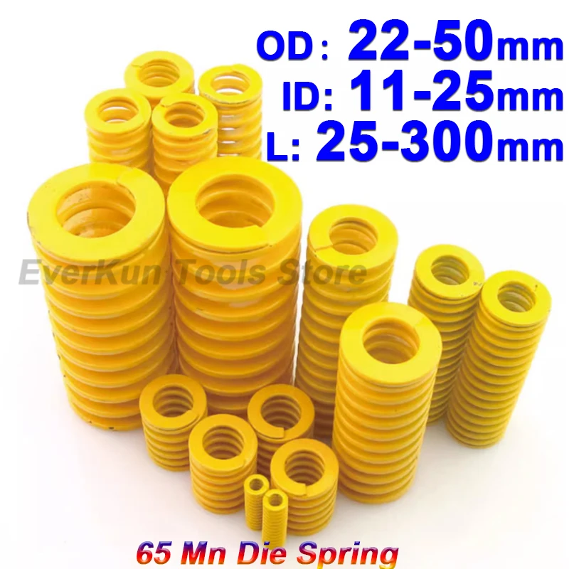 Molde-de-compresi-n-de-estampado-en-espiral-troquel-de-resorte-amarillo ...