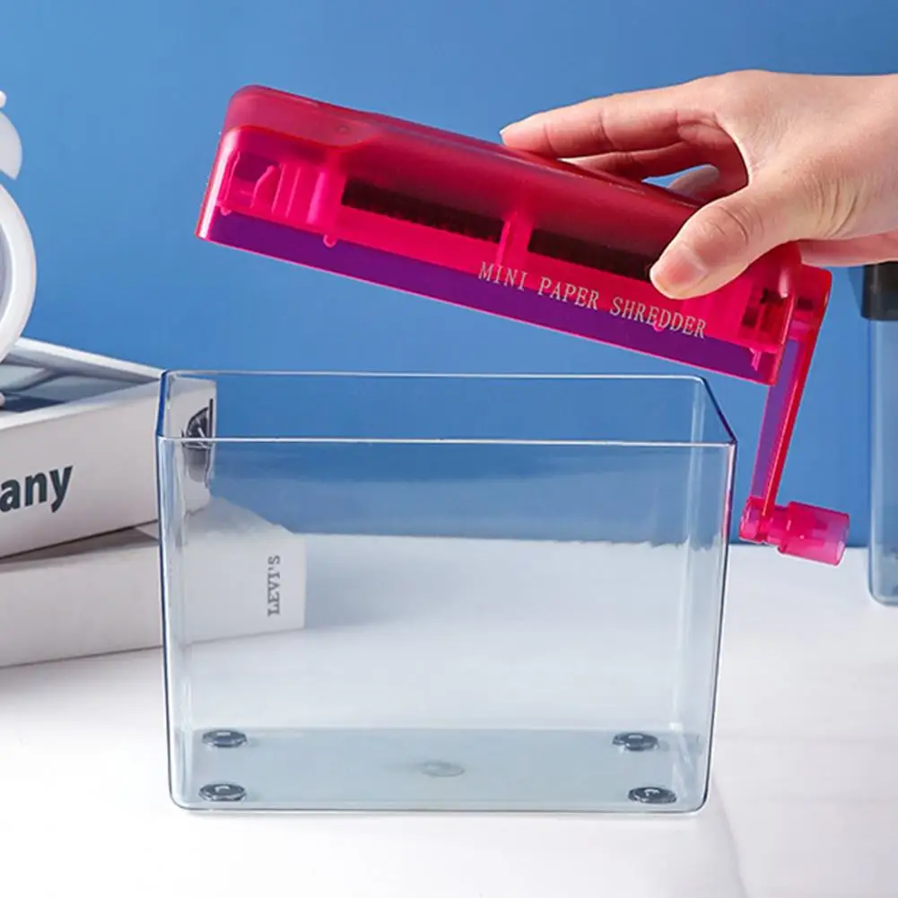 Paper-Shredder-Hand-operated-Paper-Shredder-Portable-Handheld-Paper ...