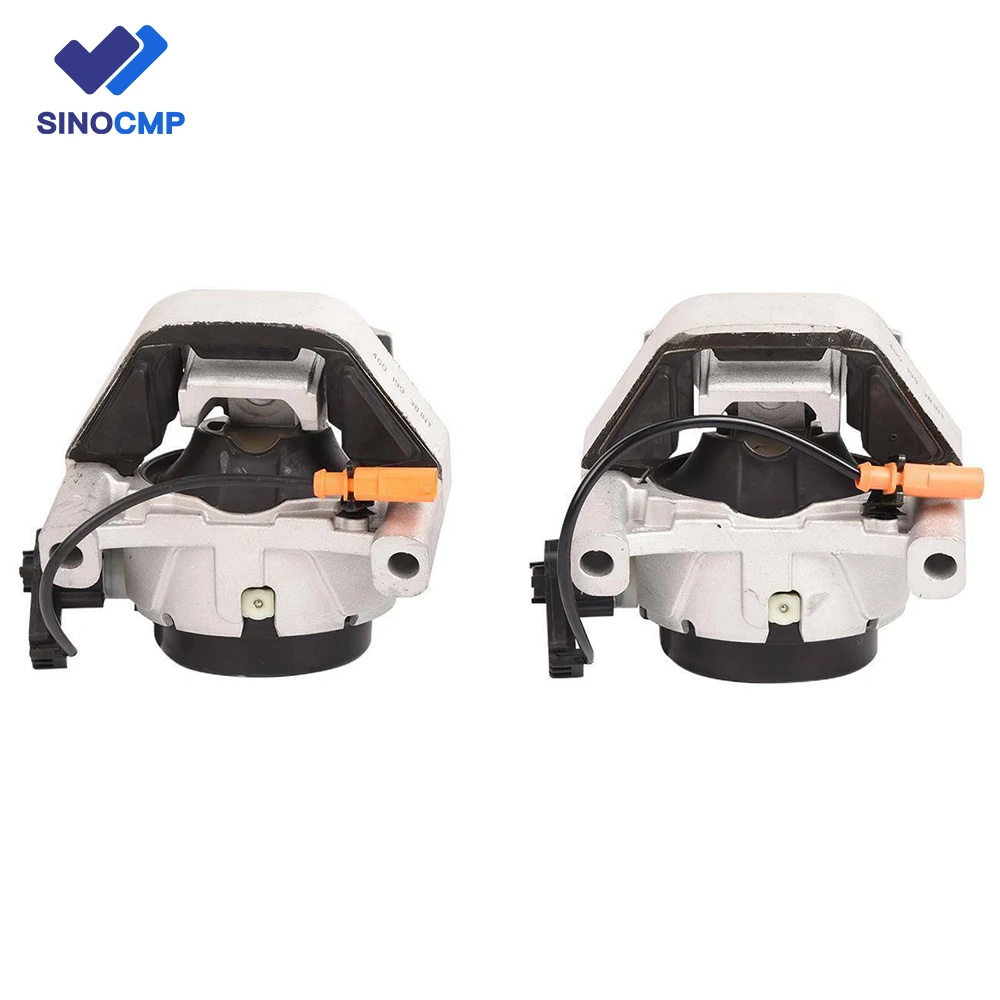 Left & Right Engine Mounts Mounting 4G0199381NT for Audi A6 A7 Quattro ...