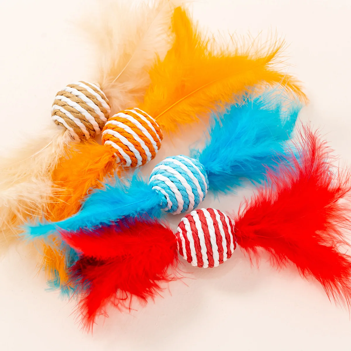 Cat-Toy-Ball-Feather-Ball-Throwing-Funny-Toy-Star-Texture-Ball-Feather ...