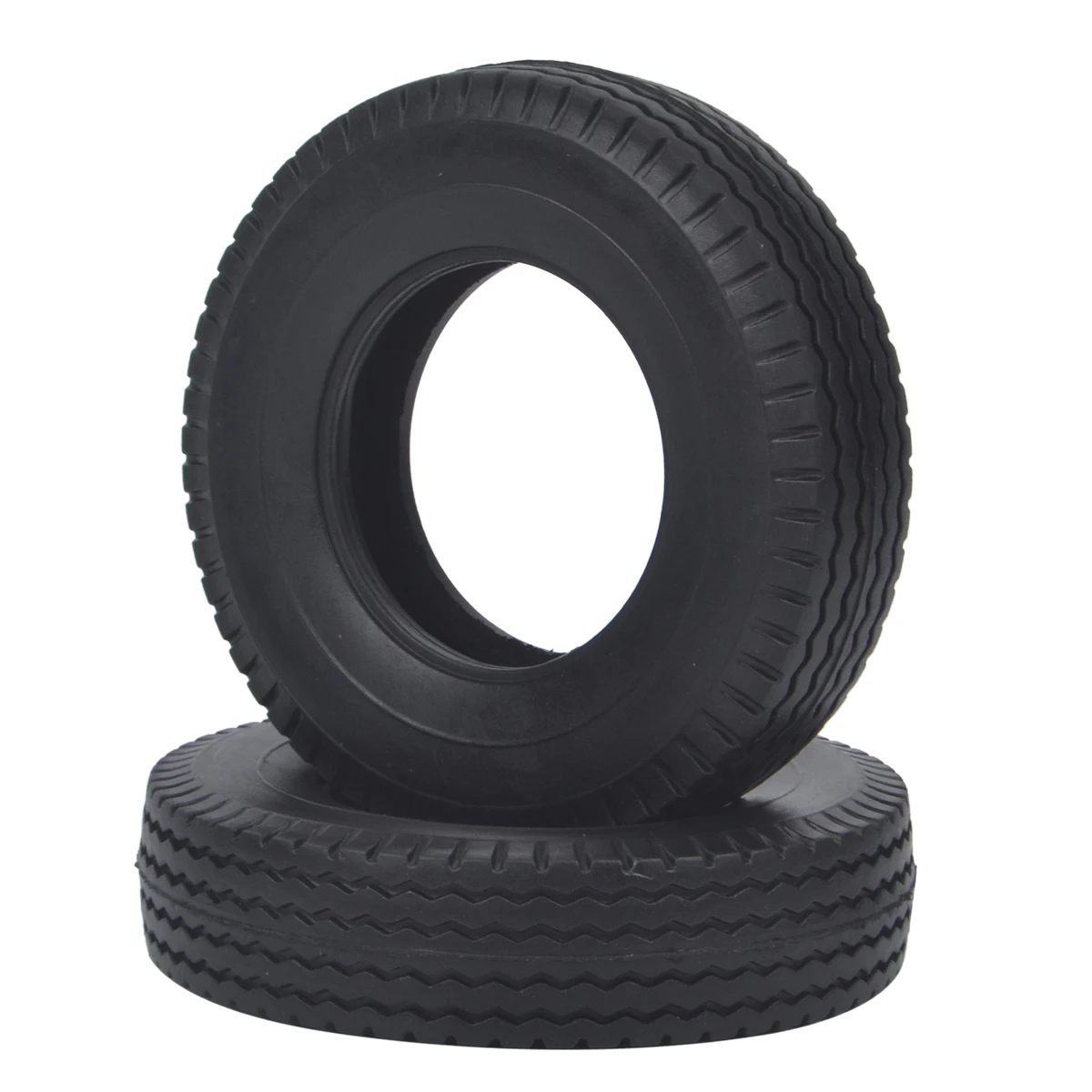 RcAidong 2pcs 1/14 RC Truck Rubber Tires Tyres for Tamiya RC Tractor ...