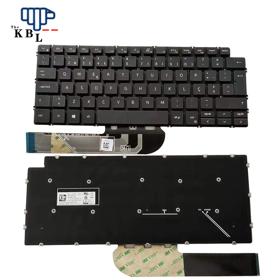 New For Dell Inspiron 7490 5390 5391 5490 5491 7391 Laptop Pa Keyboard ...